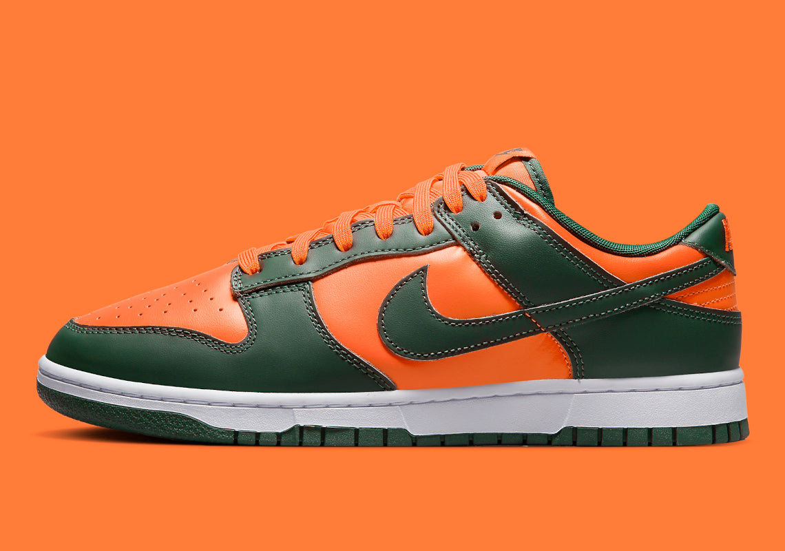Nike Dunk Low “Miami Hurricanes” – Soul Drips