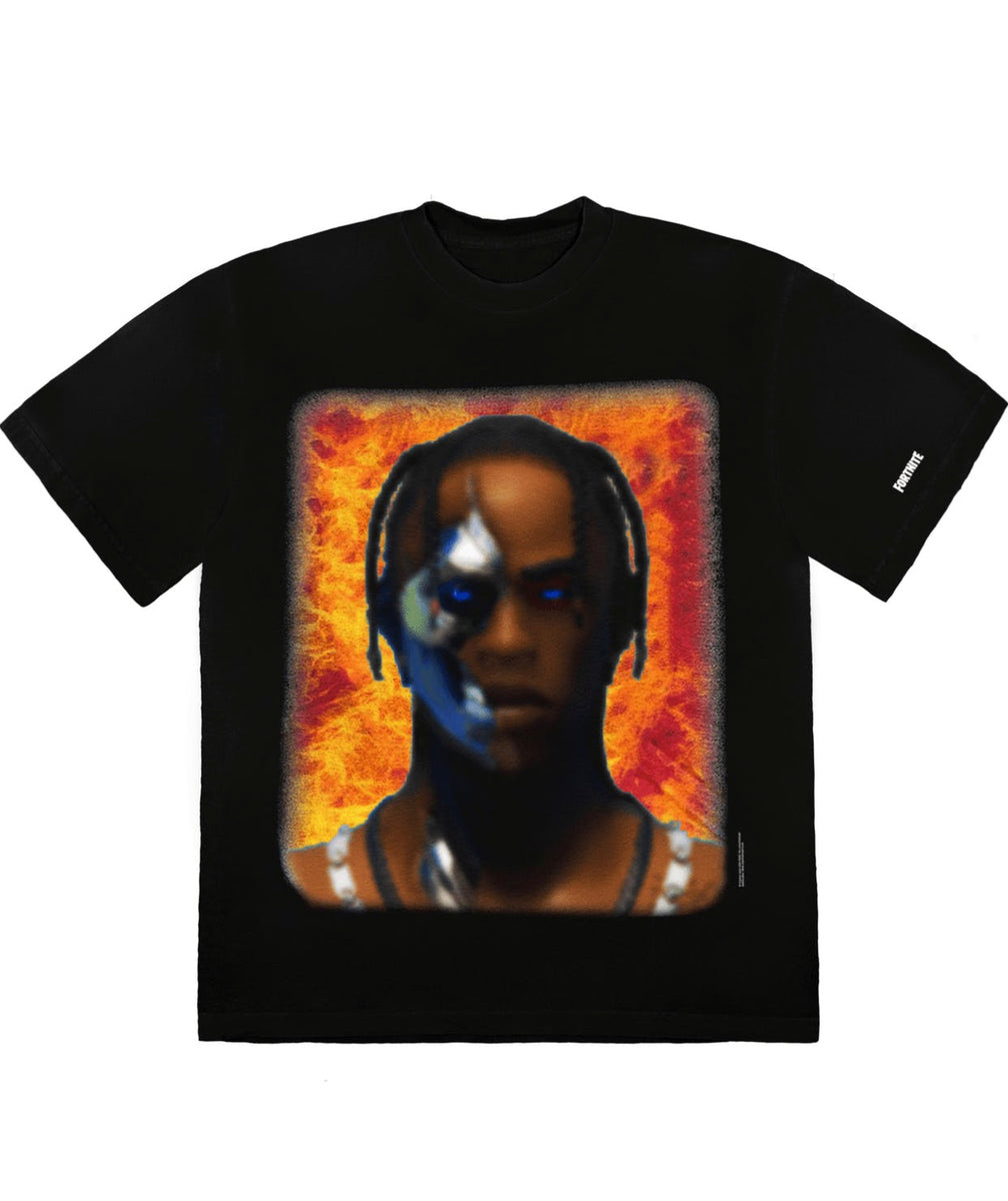 Travis Scott ‘T-3500 portrait’ T-shirt – Soul Drips